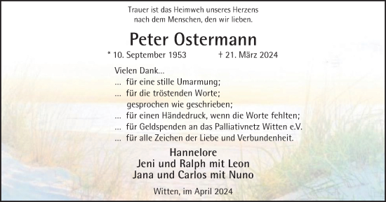 Traueranzeigen | Trauer-in-NRW.de